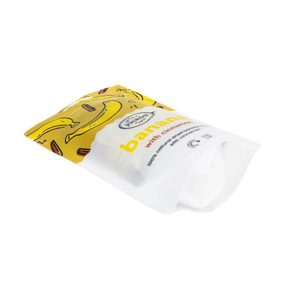 Transparent Quad Seal Compostable Material Ziplock Top Beef Packaging ...
